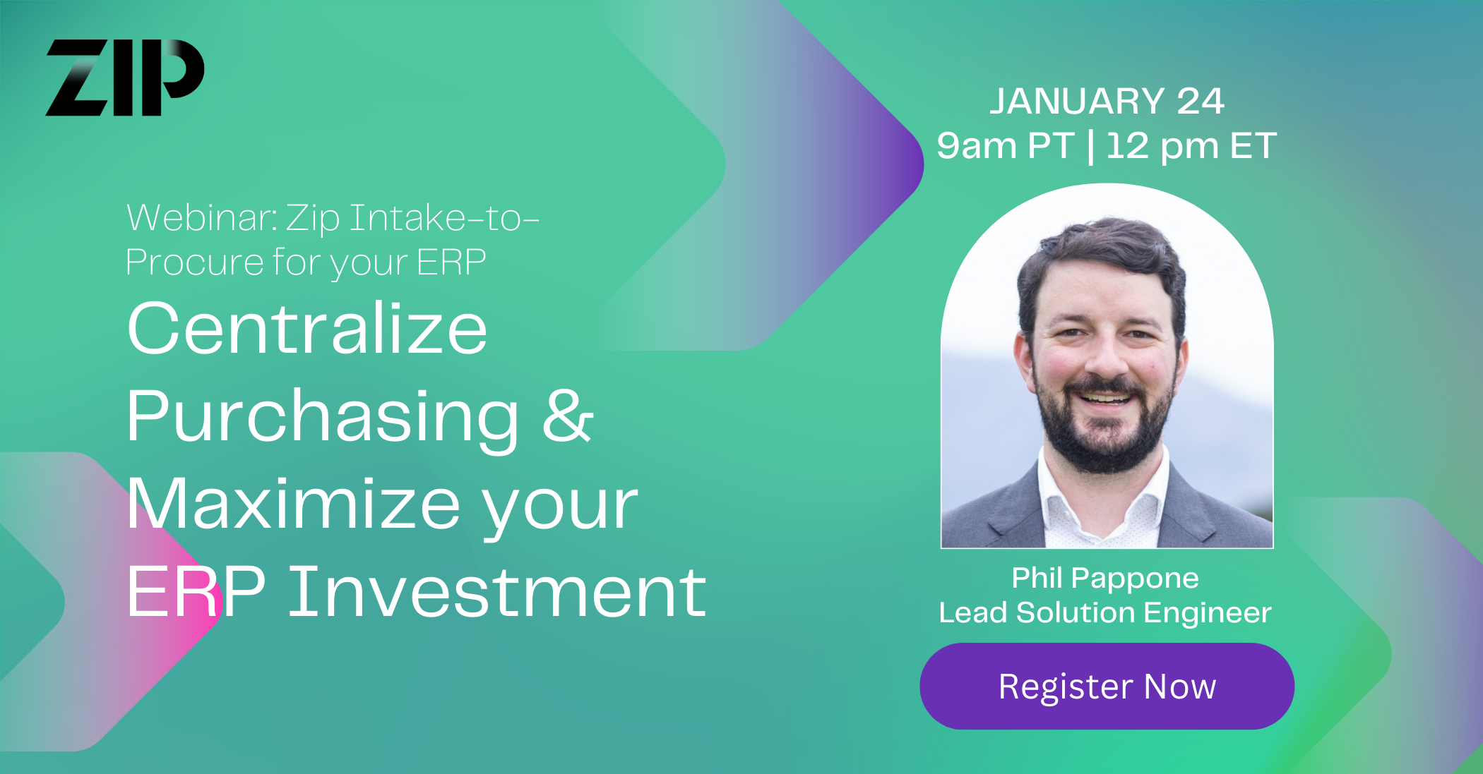 Zip Intake-to-Procure for your ERP - Live Webinar